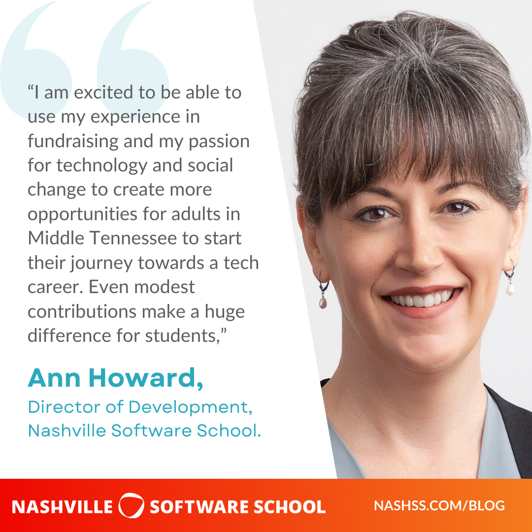 Ann Howard Joins Nashville Software School as Director of Development